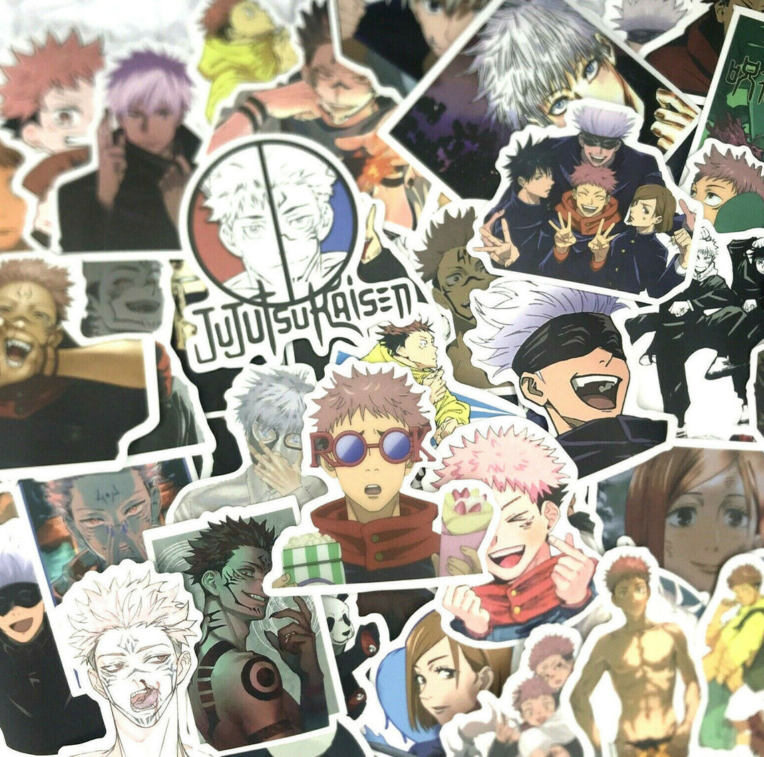 Jujutsu Kaisen Stickers – Premium Anime Decals for Fans – Jujutsu ...